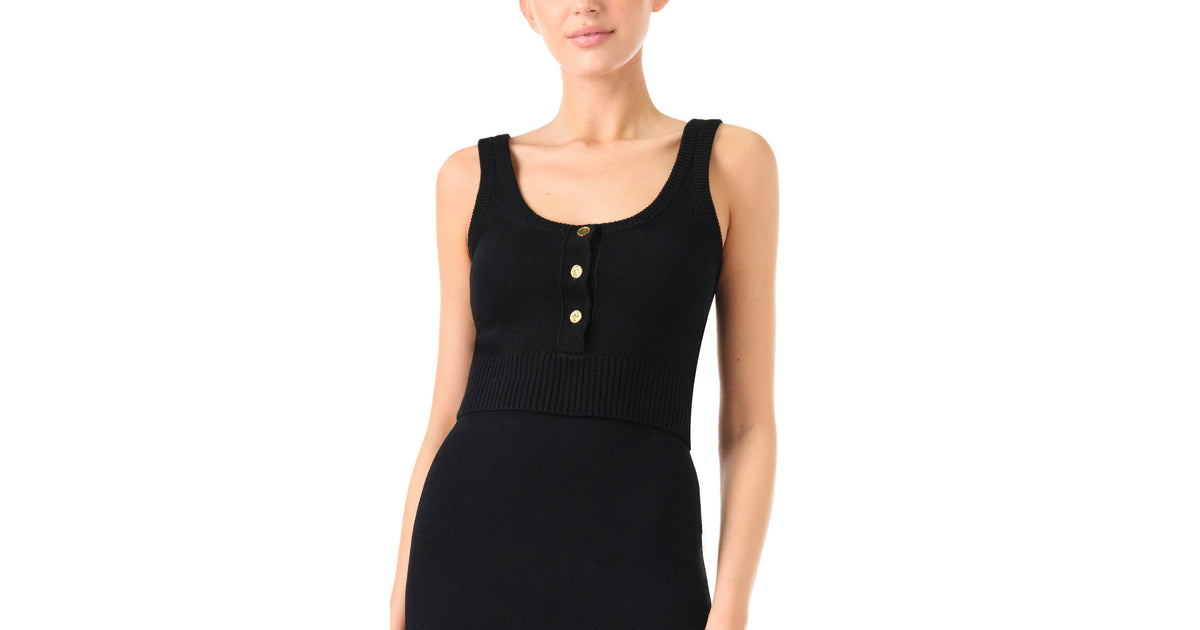 Cropped Cashmere Tank – Monique Lhuillier